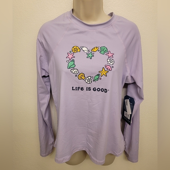 Life Is Good | Swim | Nwt Life Is Good Ladies Long Sleeve Swim Shirt ...